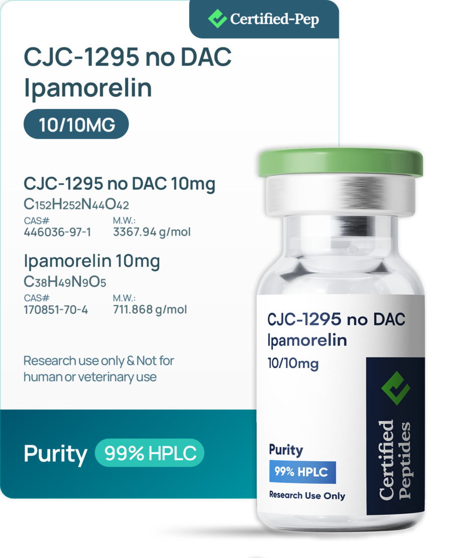 CJC-IPA 5/5mg | Research Peptide | Certified-PEP
